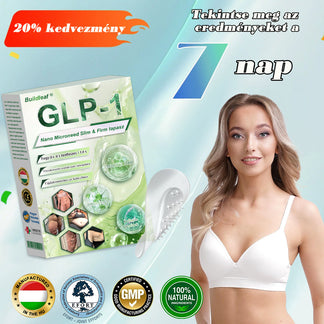 BuildLeaf® SMGT-GLP-1 Nano mikrotűs tapasz kollagénnel és Matrixyl 300 – CrazyLeaf